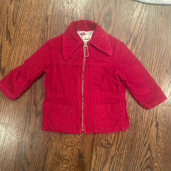 Good Lad | Jackets & Coats | Vintage Good Lad Red Corduroy Jacket ...